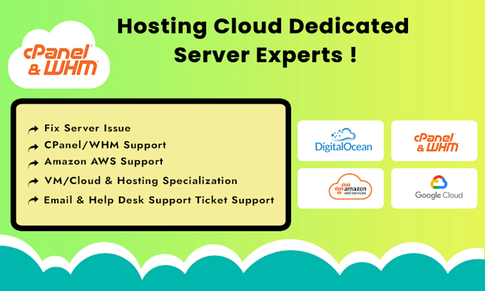 Manage aws whm cpanel linux any server by Maktechnolabs | Fiverr