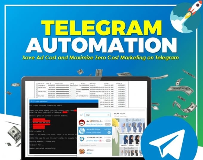Do Telegram Automation Bot And Scraping Via Python By Qaisar 27 Fiverr