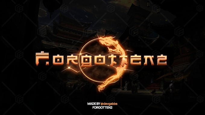 Design mmropg, medieval, fantasy, rpg game logo title by Devgabbs | Fiverr