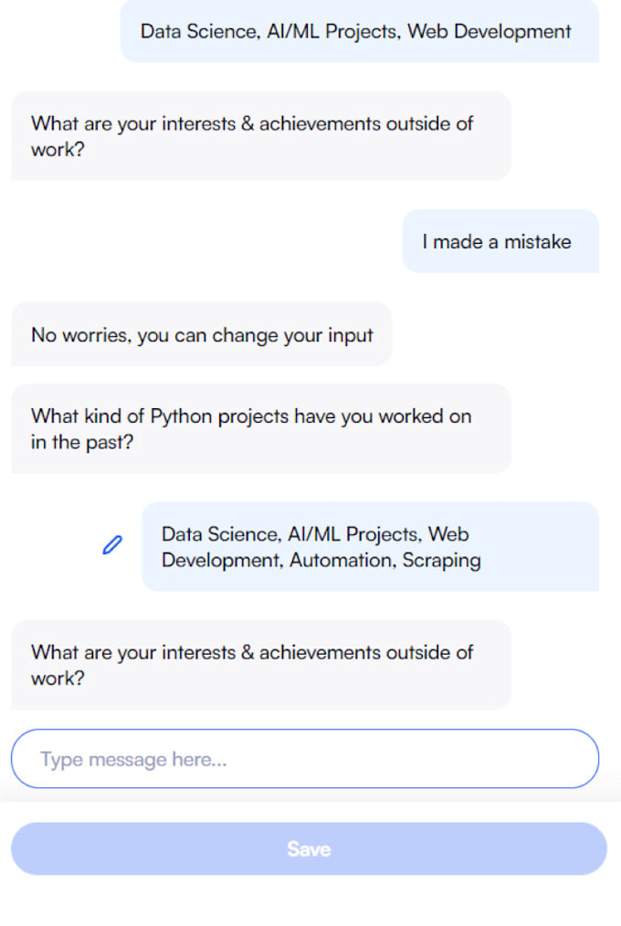 Develop ai chatbot using python and langchain or llamaindex by Swiftgigmaster | Fiverr