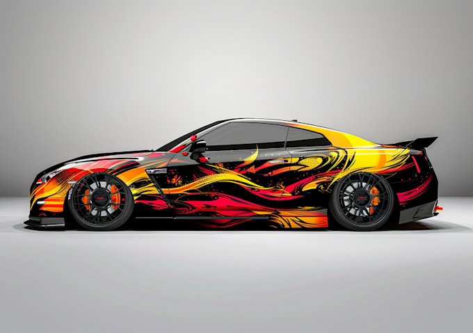 Create stunning custom vehicle wrap design by Najeemwards | Fiverr