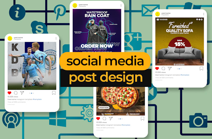 Design unique instagram and facebook posts by Damidu_herath | Fiverr
