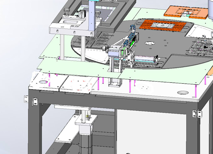 Do custmized automation machines by solidworks by Leotao266 | Fiverr