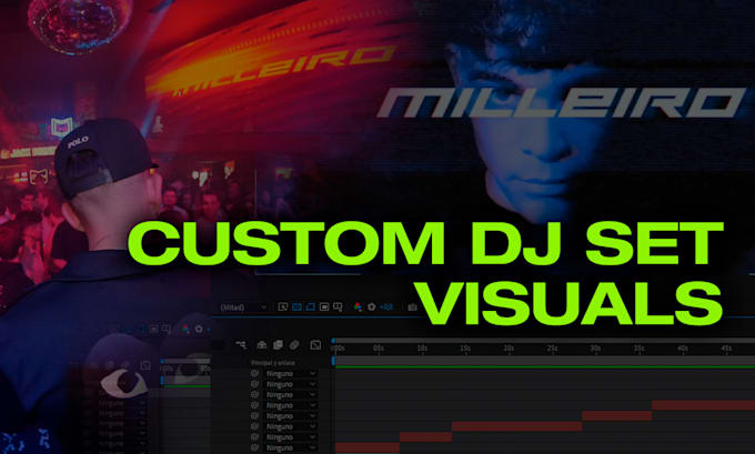 Design your dj set visuals by Gfxleks | Fiverr