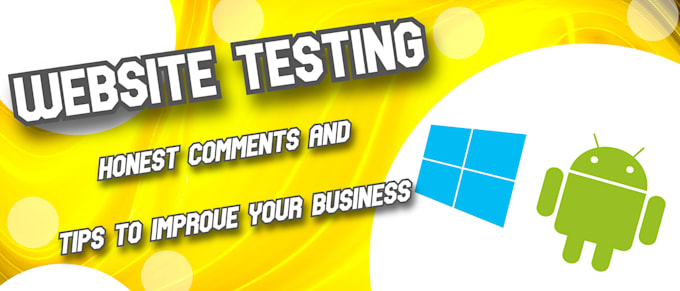 Do an honest test of your website or app by Augusto_service | Fiverr