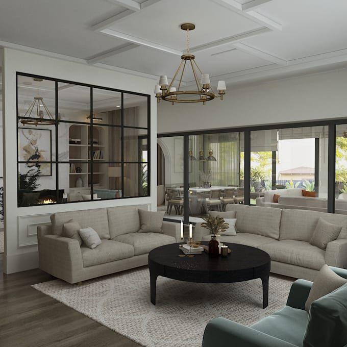 Create interior design with 3d rendering by Yelizbalci | Fiverr