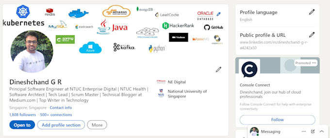 Develop production grade full stack application in java, python, js in cloud by Dineshchandgr ...