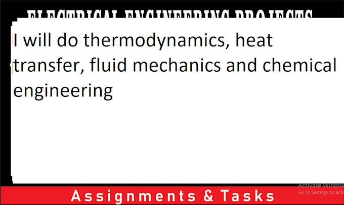 Do thermodynamics, heat transfer, and chemical engineering assignment and task by Aliahmad00265 ...