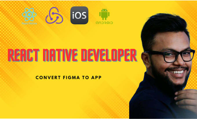 Create a hybrid app with react native by Bharath687 | Fiverr