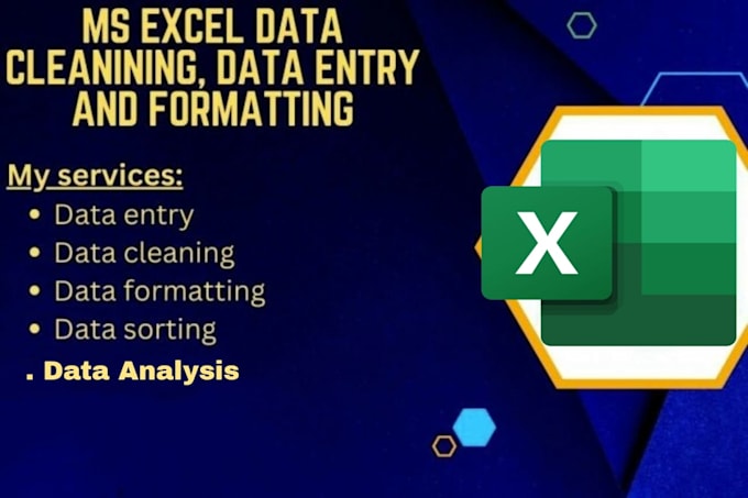 Do dataentry, datacleaning, dataanalysis and ms excelexpert by Nitinshahuk07 | Fiverr