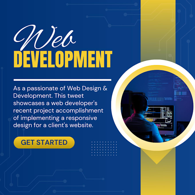 Do customized responsive website design and development by Musa ...