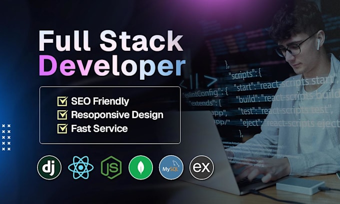 Do mern stack development full stack web dev web application saas dev ...