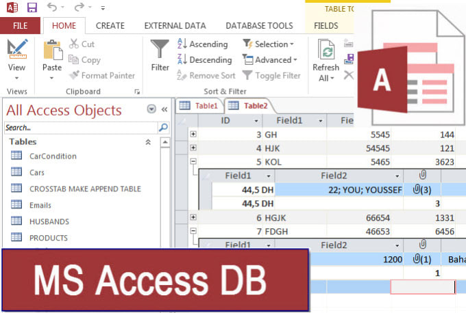 Create ms access database by Youssefelba | Fiverr Create ms access database by Youssefelba | Fiverr