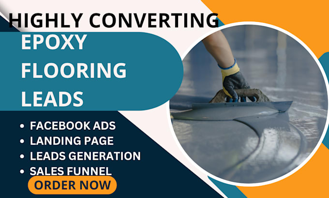 Generate exclusive epoxy flooring leads via epoxy landing page funnel ...