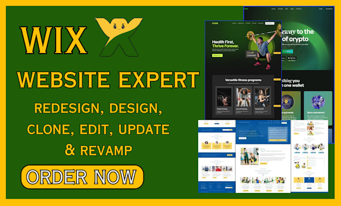 Design wix website revamp wix site redesign wix site revamp wix website edit by Rachael_24 | Fiverr