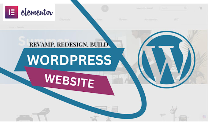 Redesign your wordpress site, revamp wordpress clone, edit website by Vincentobwebz | Fiverr