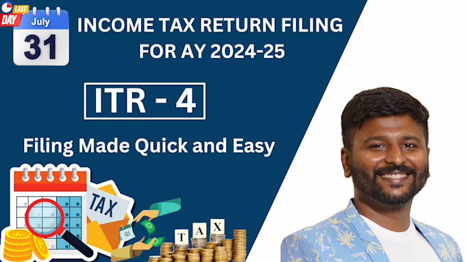 File your indian income tax return in form itr 4 by Ca_mlassociates ...