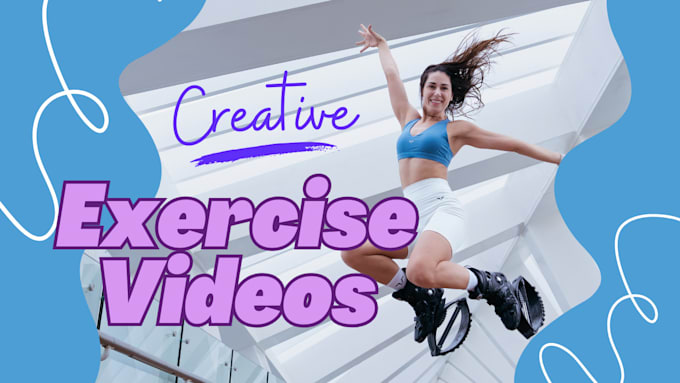 Be your creative fitness trainer by Yallaj | Fiverr
