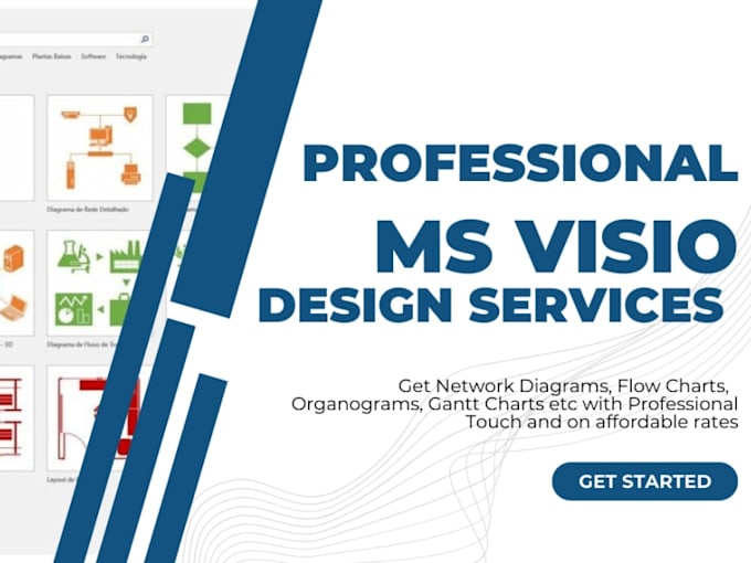 Create visio designs for you or your business by Ericloid | Fiverr