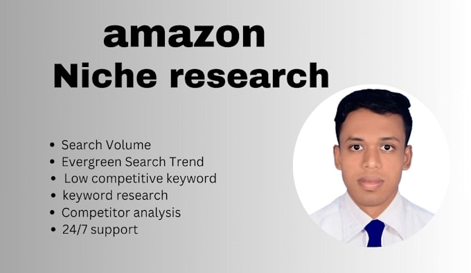 Amazon niche keyword research with competitor analysis by Fahad_rabbani ...