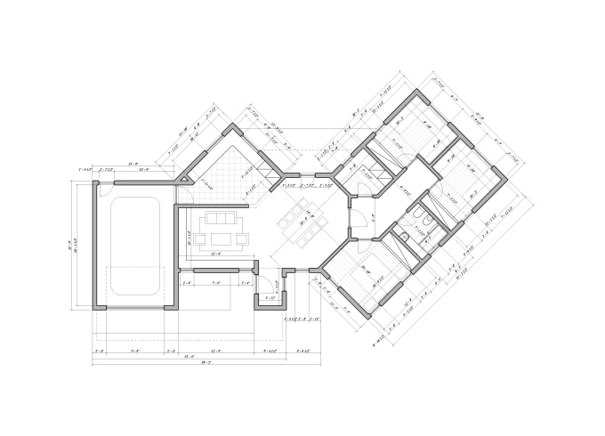 Create professional 2d floor plan architectural design development by ... Create professional 2d floor plan architectural design development by ...
