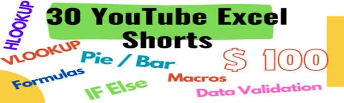 Create ms excel tutorials dashboards shorts reels by Geniusworld189 ...