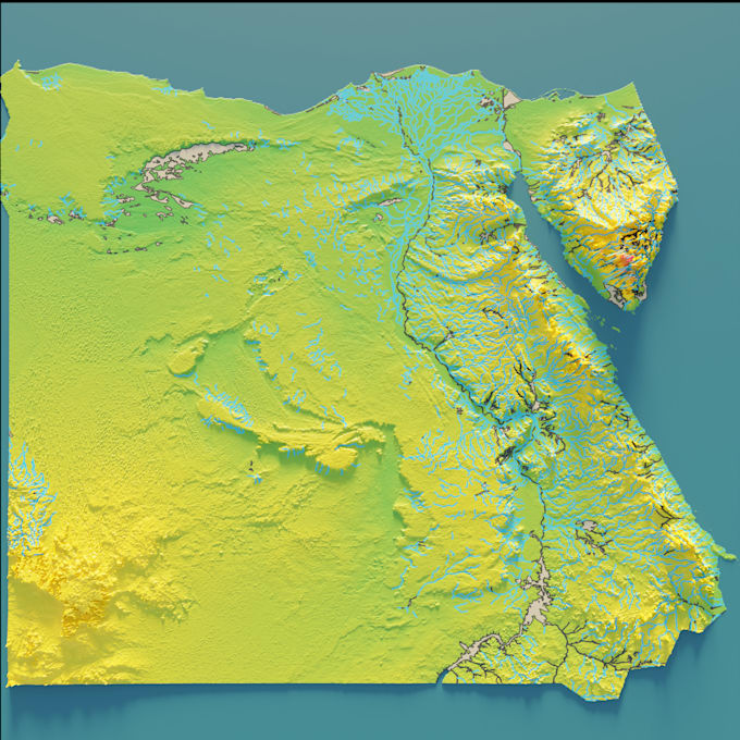Make excellant shaded relief maps ultra realistic micro details by ...