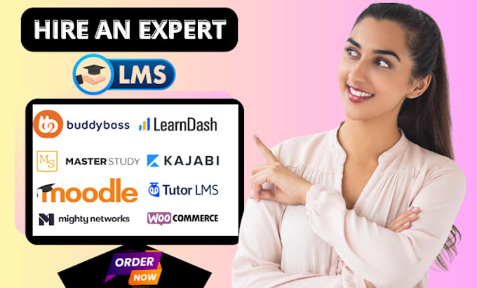 Build buddyboss, learndash, tutor lms, masterstudy, kajabi, learnworlds, lms by James_talent01 ...