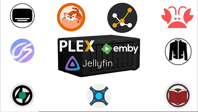 Setup plex, jellyfin and emby on your server automate sonarr, radarr ...
