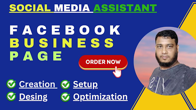 Create setup design and optimization your facebook page by Bluesky5665 | Fiverr