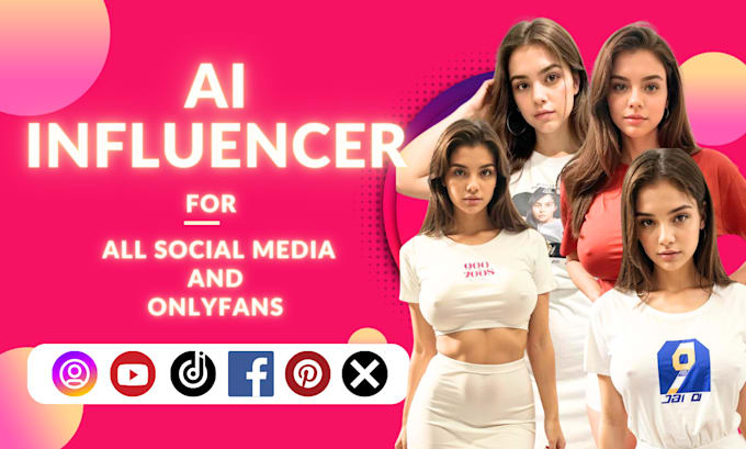 Create ai influencer models for social media and others by ...