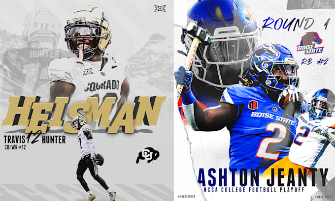 Design sport graphics, poster, flyer, banner, college commit by Alex ...