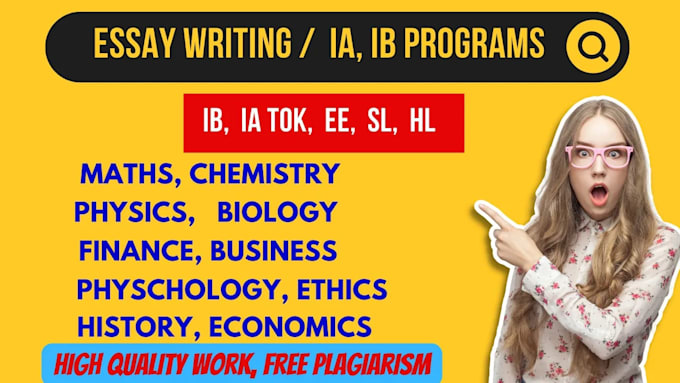 Do urgent tok essay ia ib business economics and extended essay by Elizabethsusan5 | Fiverr