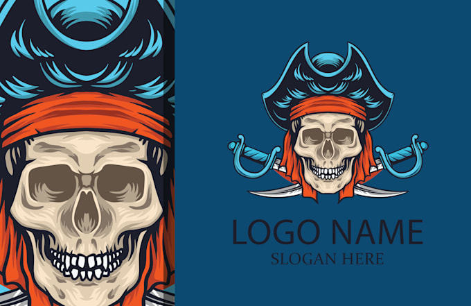 Develop creative pirate logo and mascots that resonate with your ...