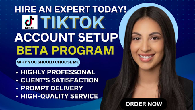 Create and setup tik tok account beta program of monetization for all ...