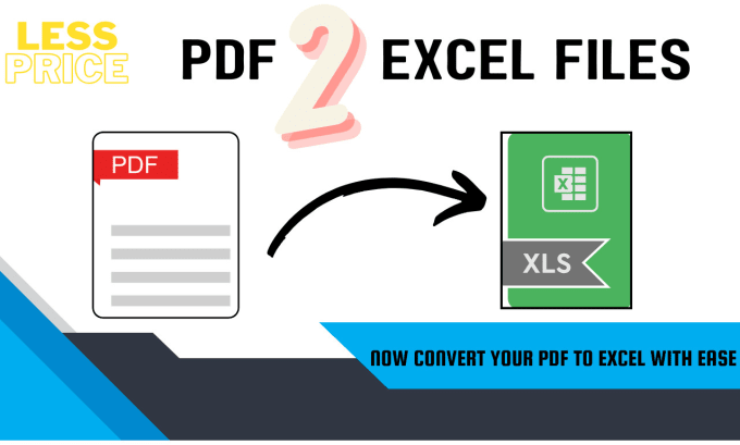 Convert your pdfs to excel sheets accurately by Jagdish_singh1 | Fiverr Convert your pdfs to excel sheets accurately by Jagdish_singh1 | Fiverr