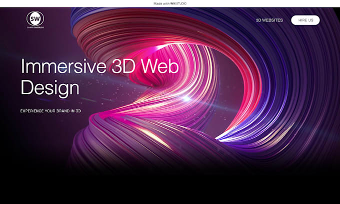 Create an interactive 3d website using spline and wix by Charityworks | Fiverr