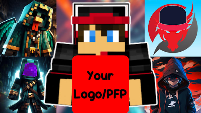 Create you a minecraft youtuber twitch profile picture pfp by ...