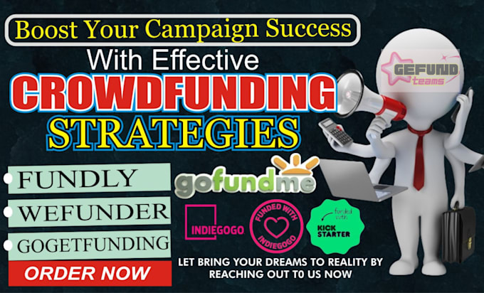 Virally run crowdfunding campaign promotion for gofundme, kickstarter ...