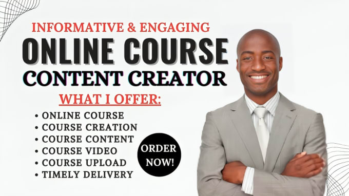 Create online course content, course development,creation course,course ... Create online course content, course development,creation course,course ...