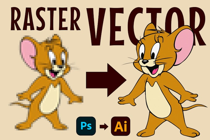 Convert raster to vector, vector tracing logo by Ivana678 | Fiverr