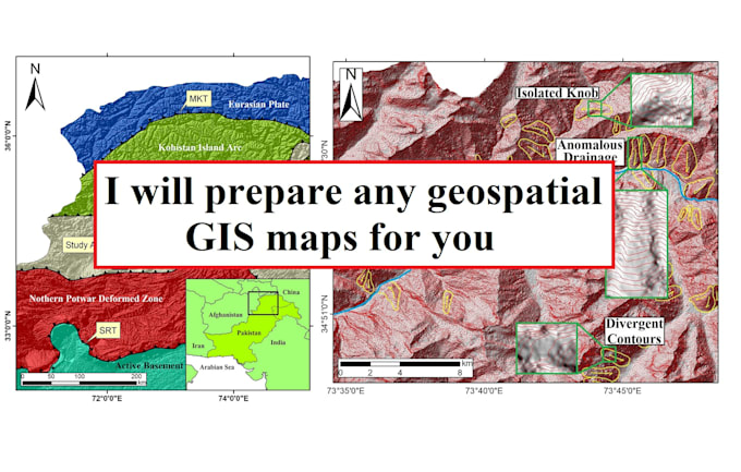 Prepare any geospatial gis maps for you by Ahmad_writes_at | Fiverr