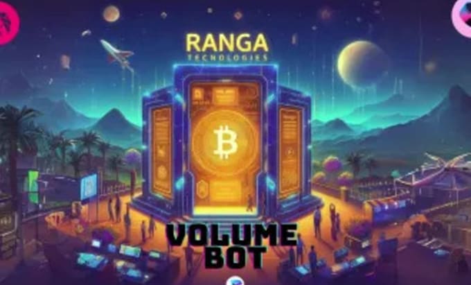 Create a crypto market making bot, volume bot, stellar mm bot, solana volume bot by Haleekemi ...