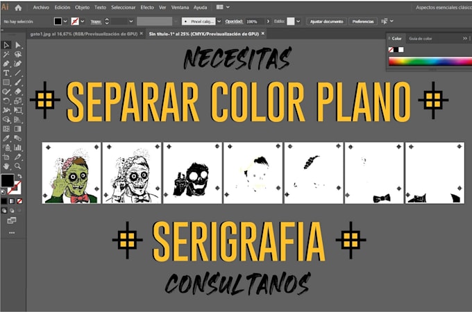 Separation color vector for tshirts by Enartestudio | Fiverr