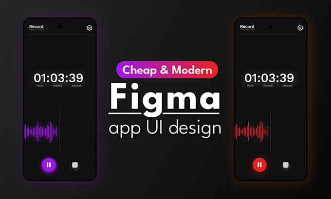 Make clean figma app ui ux design, easy app design by Philindustries | Fiverr