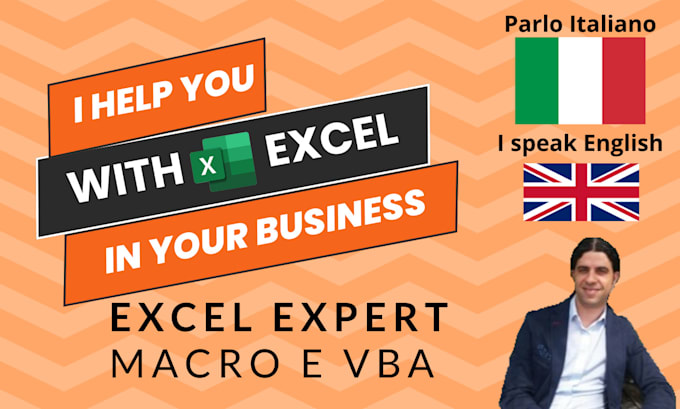 Do excel vba, automation, macro, formulas and buttons by Davideantonacci | Fiverr