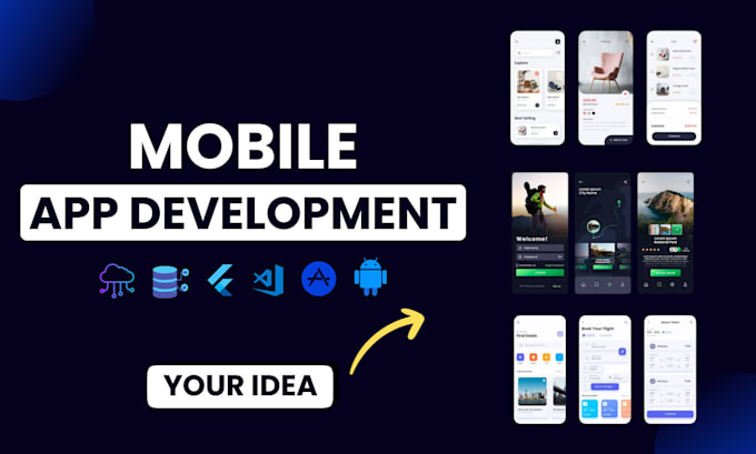 Create android and ios app development using flutter by Simplenotion ...