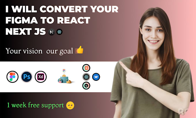 Convert Figma To React Or Nextjs With Tailwind Typescript By