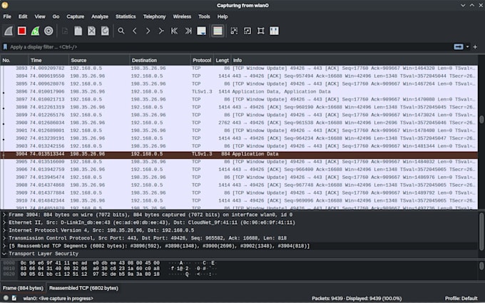 Analyze wireshark packet capture by Milankooo | Fiverr