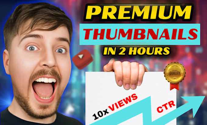 Create a attractive youtube thumbnail by Rabnawaz_seo | Fiverr